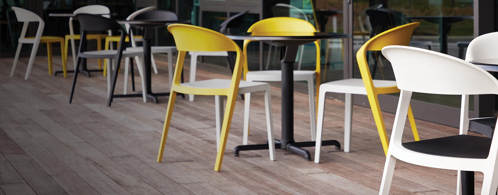 Cafe Chairs and Furniture - Modern and Stackable - Buro Seating